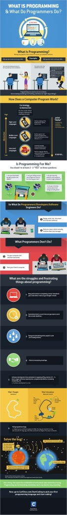 [Infographic] What Is Programming And What Do Programmers Do?