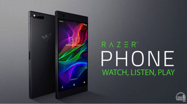 Razer Phone Announced — Android Smartphone Fully Dedicated to Gamers