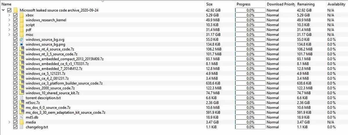 Windows XP source code reportedly leaked on the internet