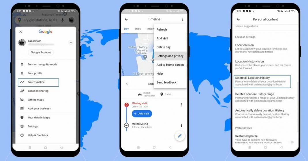 How To Disable And Delete Location History On Google Maps And Increase Your Privacy