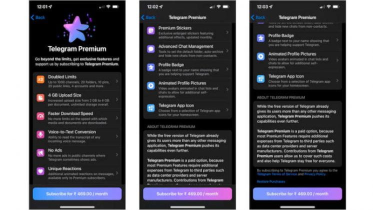 Telegram Premium Is Now Official: Price And Included Features