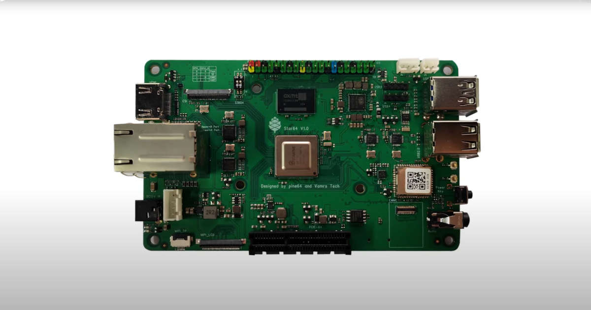 Pine64 Star64: RISC-V Alternative To The Raspberry Pi Single-Board PC