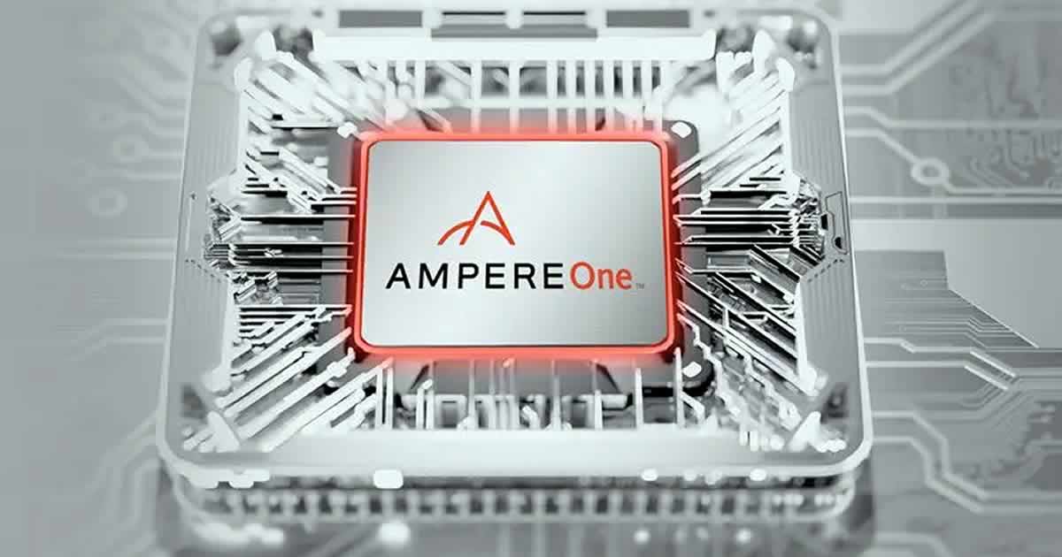 Ampere Computing Unveils Up to 192-Core AmpereOne CPUs for Data Centers