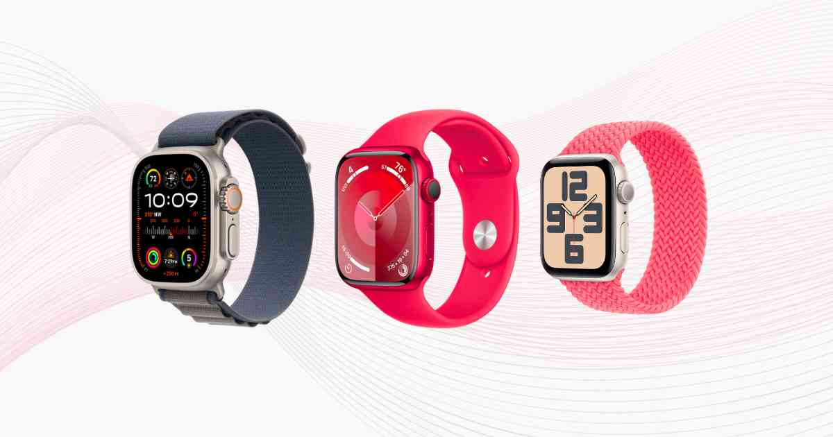 The Main Differences Between the Apple Watch Series 9, Ultra 2 and SE